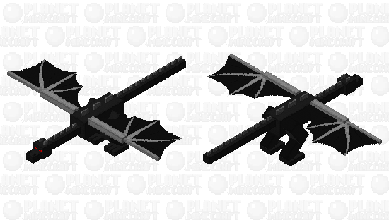 Alduin, The World-Eater Minecraft Mob Skin