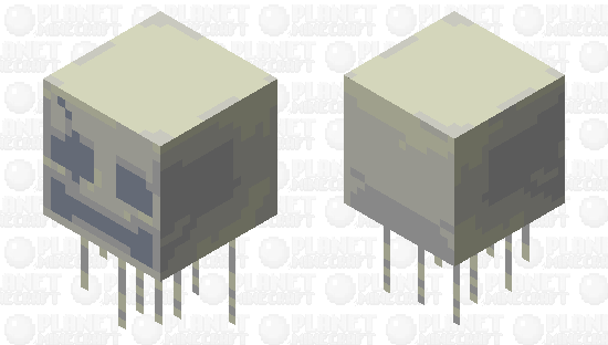 Skeleton Ghast Minecraft Mob Skin