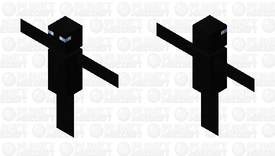 enderman t-pose Minecraft Mob Skin