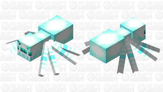 Polar spider Minecraft Mob Skin