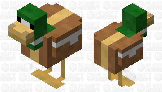 Duck Chicken Retexture Minecraft Mob Skin