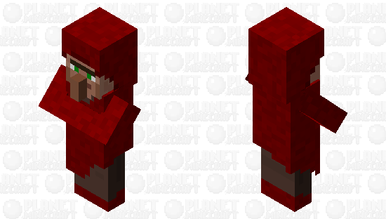 Nether Villager Minecraft Mob Skin