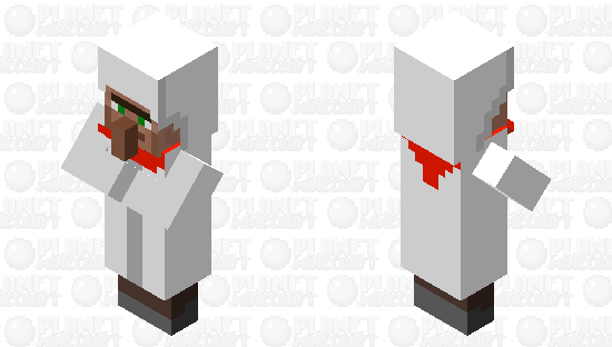Winter Villager Minecraft Mob Skin