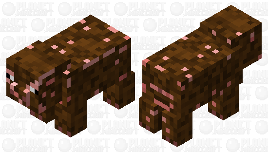 Muddy Pig Minecraft Mob Skin