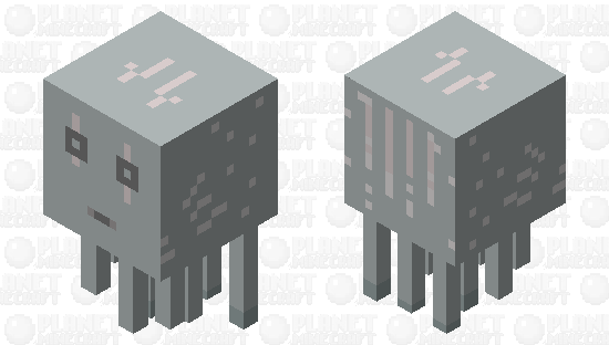 GreyGhast Minecraft Mob Skin