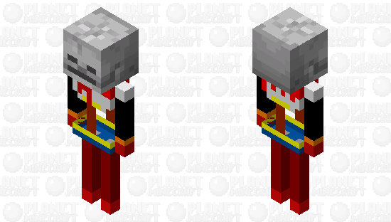 Papyrus/Skeleton Minecraft Mob Skin
