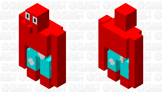 Larry The Lobster Minecraft Mob Skin