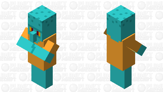 Squidward Minecraft Mob Skin