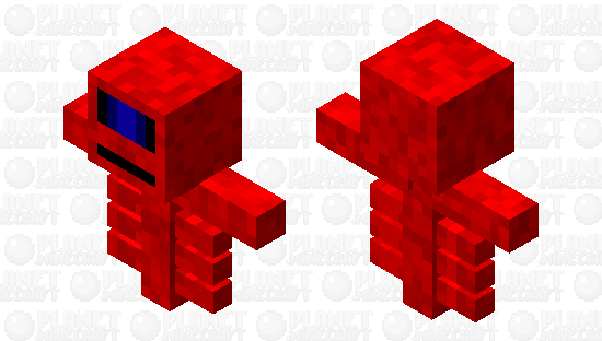 Nether Wart Demon Minecraft Mob Skin