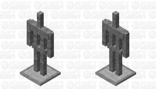 Stone Armor Stand Minecraft Mob Skin