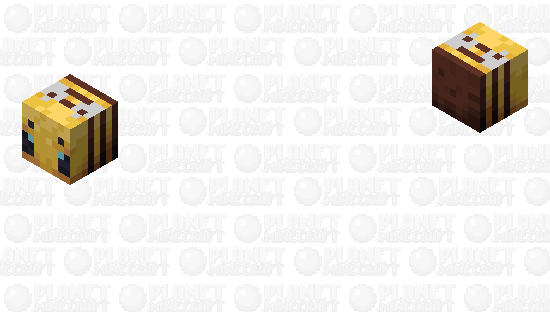 Small bee Minecraft Mob Skin