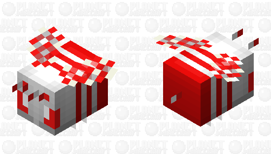 Peppermint Bee Minecraft Mob Skin