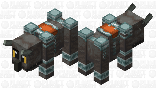 Cute Ravager Minecraft Mob Skin