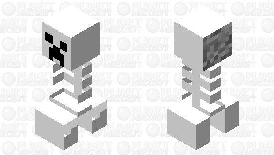 creeper skeleton Minecraft Mob Skin