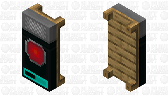 HAL-9000 Bedsheets Minecraft Mob Skin