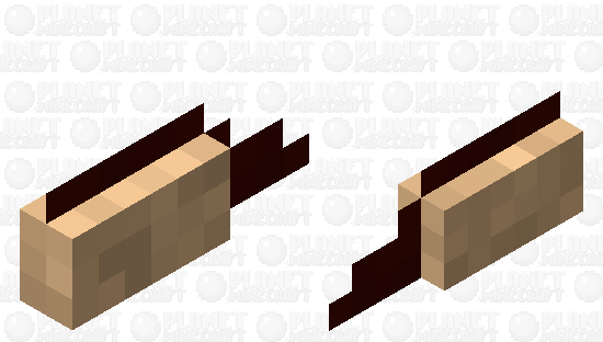 squished homemade nutella sandwich Minecraft Mob Skin