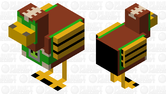 Kickin Hawk Omniverse Minecraft Mob Skin