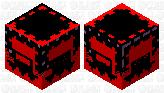 halloween shulker box Minecraft Mob Skin