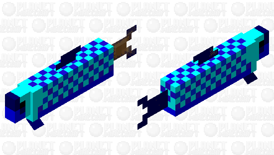 a ice fish Minecraft Mob Skin