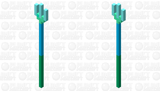 trident redesign Minecraft Mob Skin
