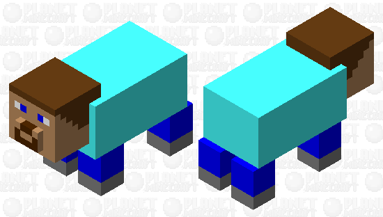 Cursed Pig Minecraft Mob Skin