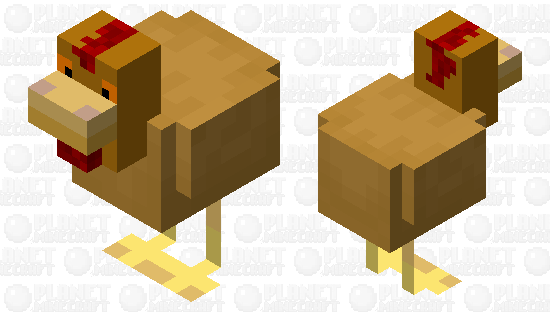 Buff Orpington Chicken [Mobs of Minecraft Reimagined] Minecraft Mob Skin