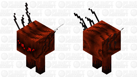 Lava Sprider Minecraft Mob Skin