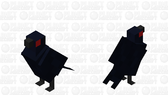The Crow Minecraft Mob Skin