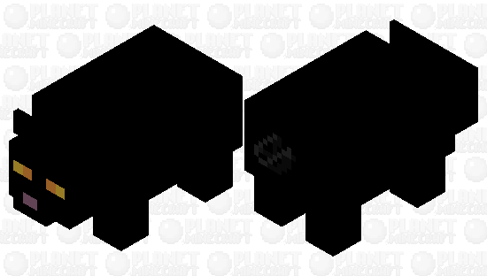 Extra Bad Luck Minecraft Mob Skin