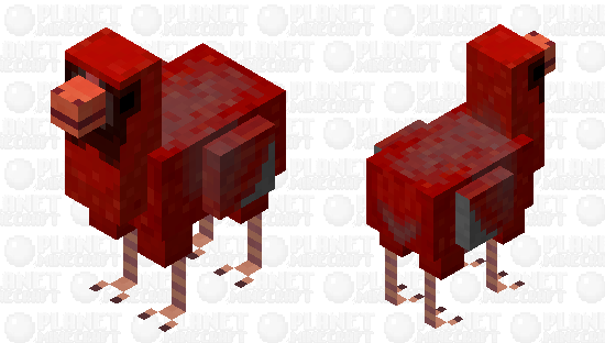 Pack Cardinal Minecraft Mob Skin