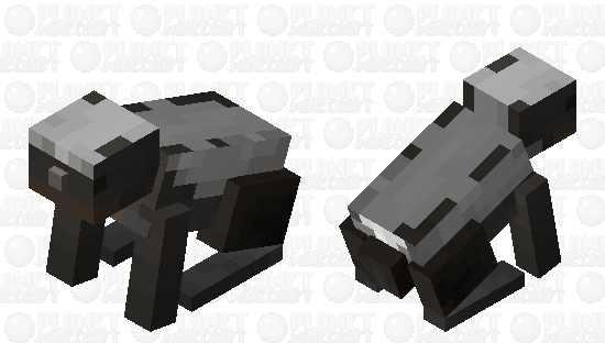 Honey Badger. Minecraft Mob Skin