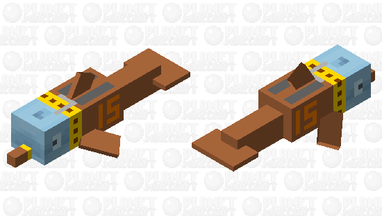 diver dolphin Minecraft Mob Skin