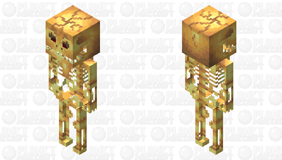 Happy skeliton Minecraft Mob Skin