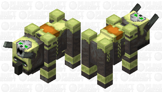 Siege Ravager Minecraft Mob Skin