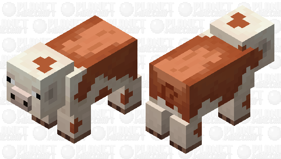 Piebald Pig (minecraft earth) Minecraft Mob Skin