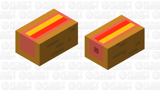 Floating Hotdog Minecraft Mob Skin