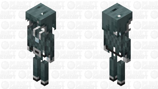 Updated Stray Overlay Minecraft Mob Skin