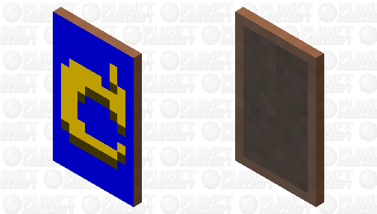 Blue Cape Minecraft Mob Skin