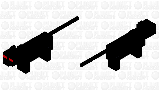 CURSED CAT Minecraft Mob Skin