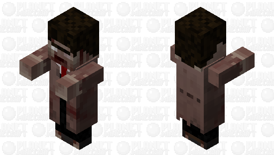 Zombie Wandering Trader (The Asylum) Minecraft Mob Skin