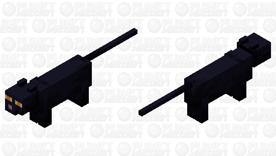 Gato preto(Story mode) Minecraft Mob Skin