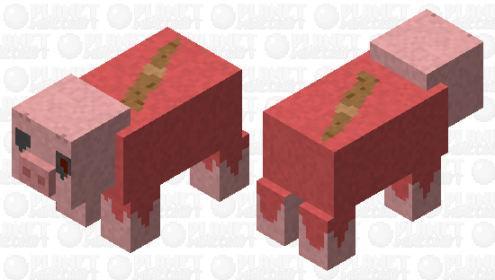 Piggy as a minecraft pig Minecraft Mob Skin