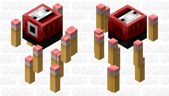 Pencil Sharpener from Hell Minecraft Mob Skin