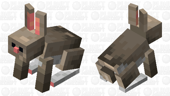 Bunny Minecraft Mob Skin