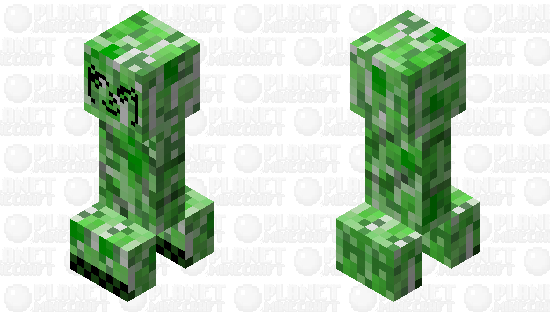 Lenny Creeper Minecraft Mob Skin