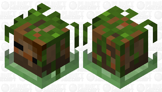 muddy zombie Minecraft Mob Skin