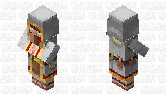 white street vendor Minecraft Mob Skin