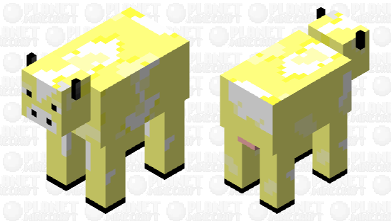 Moobloom Minecraft Mob Skin