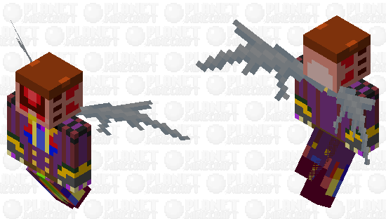 me but i drank red bull Minecraft Mob Skin