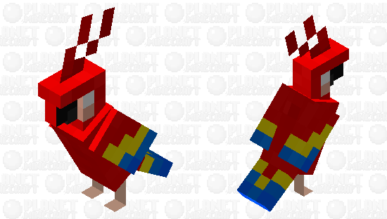 Creepy Birdy Minecraft Mob Skin